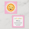 Playdate mommy calling cards | Zazzle