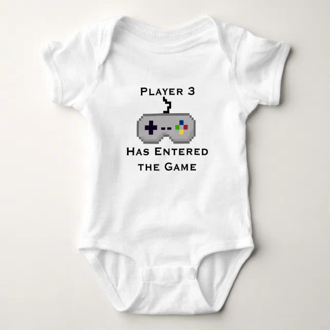 Player 3 Has Entered the Game Creeper Shirt - Gray | Zazzle