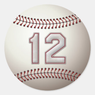 394+ Number 12 Stickers and Number 12 Sticker Designs | Zazzle