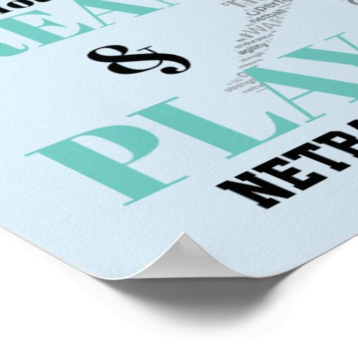 Player Themed Motivational Netball Quote Poster | Zazzle