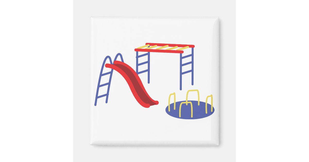 Playground Equipment Magnet | Zazzle