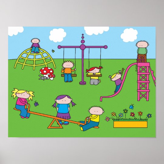 Playground - Poster | Zazzle.com
