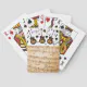 Playing Card Deck Guitar Music Notes Black Hearts | Zazzle