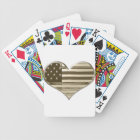 Vintage Style American Flag Antiqued Playing Cards | Zazzle.com