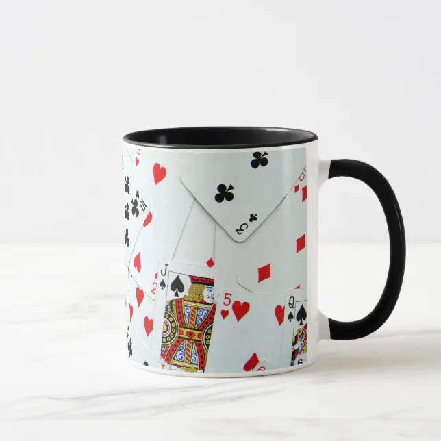 Playing Card games Mug | Zazzle