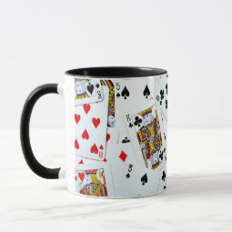 Playing Card games Mug | Zazzle