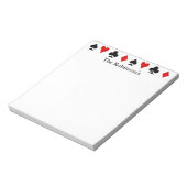 Playing Card Score Pad ~ Personalized | Zazzle