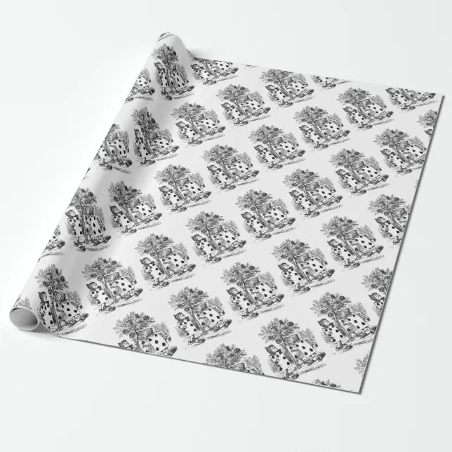 Playing Card Servants Wrapping Paper | Zazzle