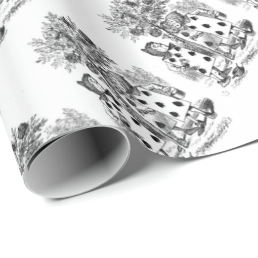 Playing Card Servants Wrapping Paper | Zazzle