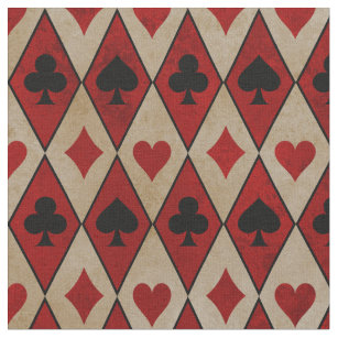 Poker Fabric | Zazzle