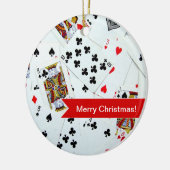 Playing Cards Christmas ornament | Zazzle
