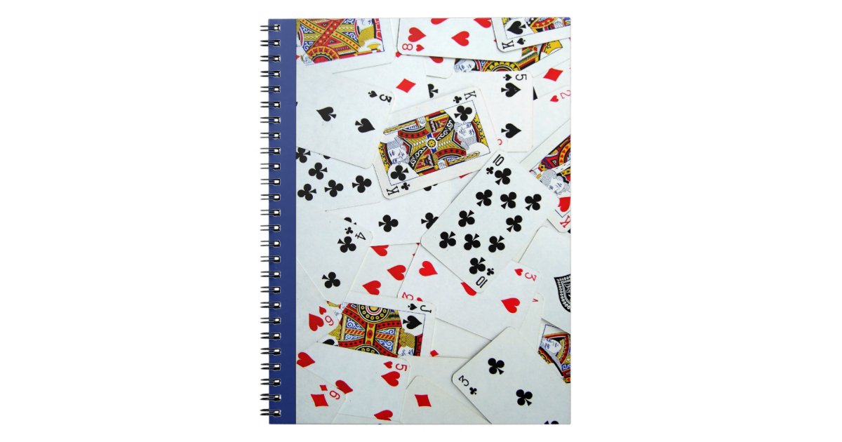 Playing Cards Games Notebook | Zazzle