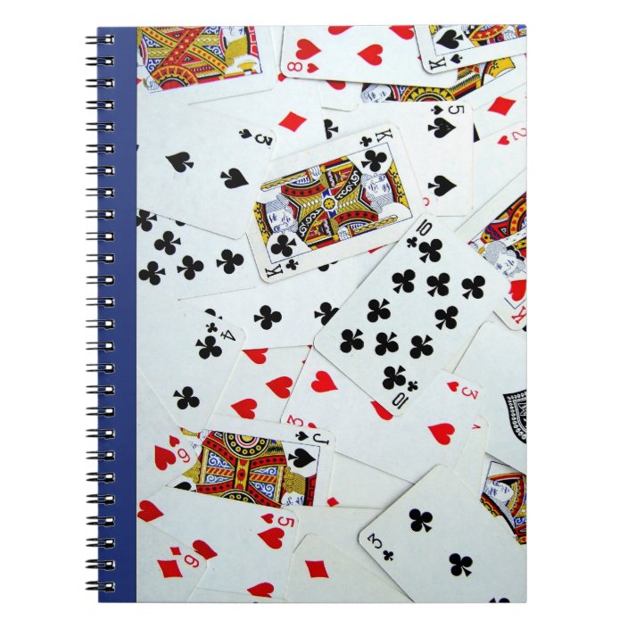 Playing Cards Games Notebook | Zazzle.com