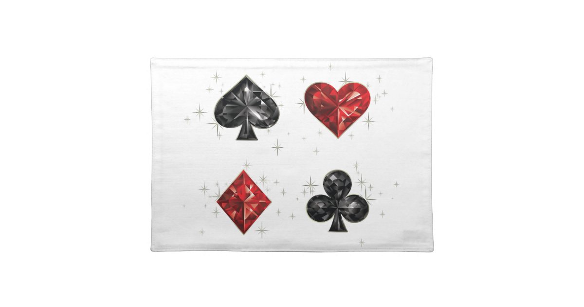 Playing Cards Placemat | Zazzle