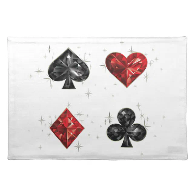 Playing Cards Placemat | Zazzle