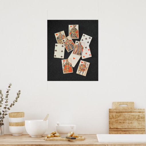 Playing Cards Poster | Zazzle