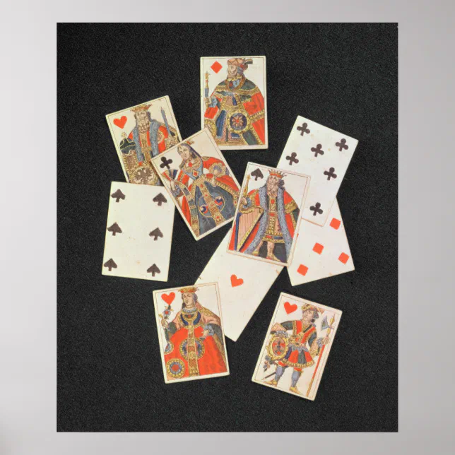Playing Cards Poster | Zazzle