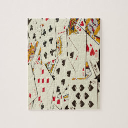 Playing Cards Puzzle | Zazzle