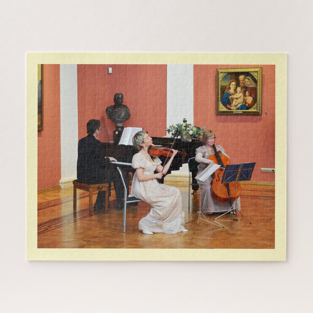 Playing music jigsaw puzzle | Zazzle