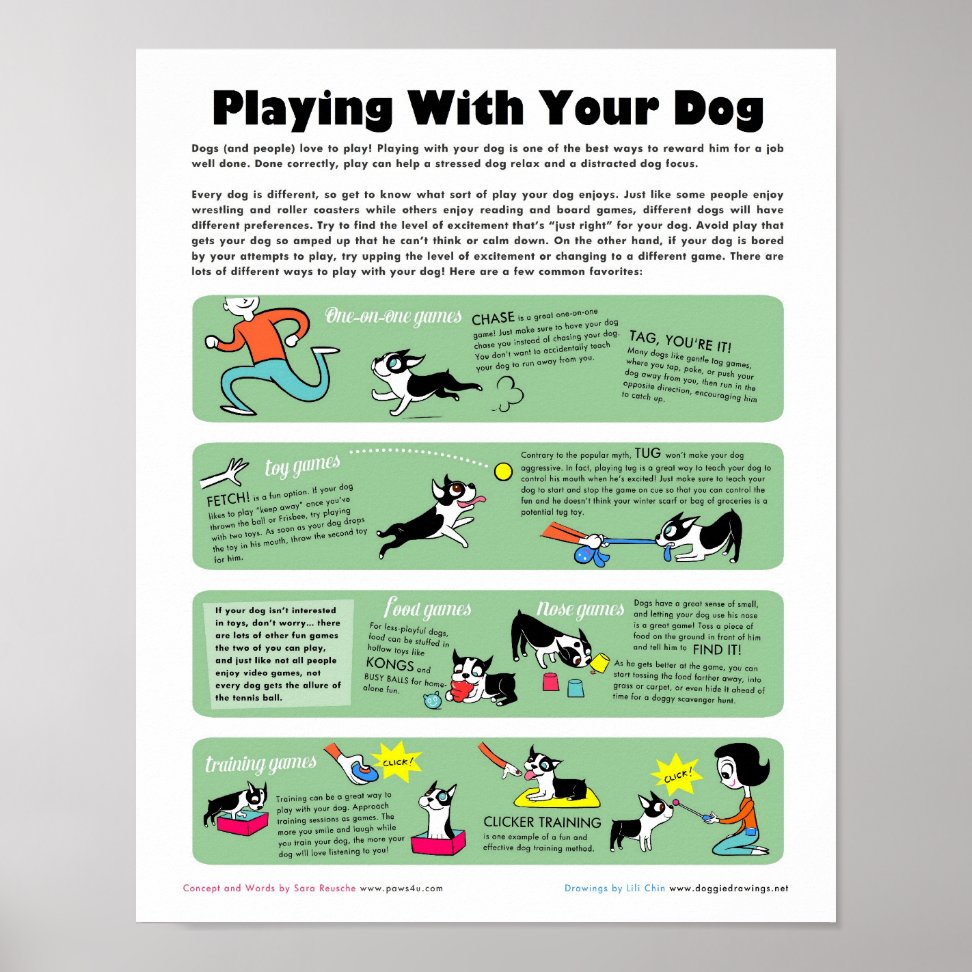 DOGGIE POSTERS by Lili Chin: Designs & Collections on Zazzle