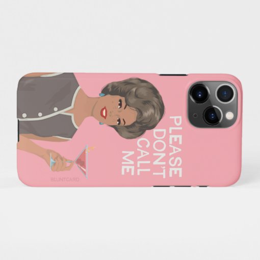 Please don't call me. iPhone case | Zazzle