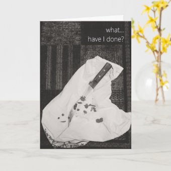 Please Forgive Me Greeting Card | Zazzle