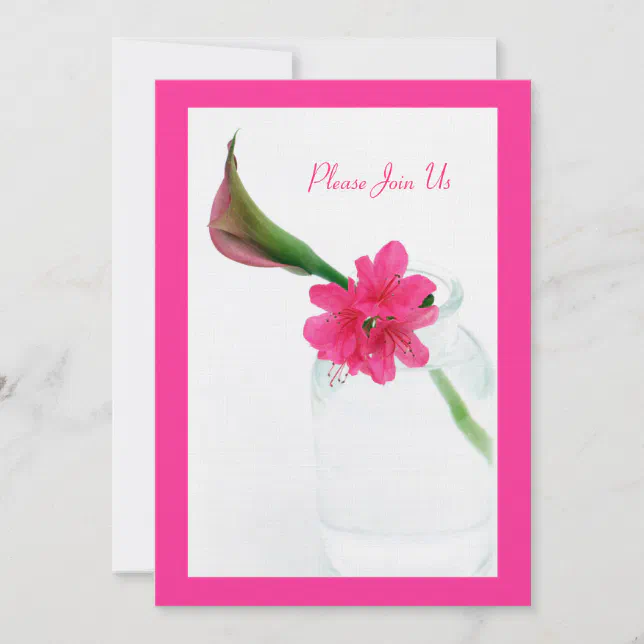 Please Join Us Invitation | Zazzle