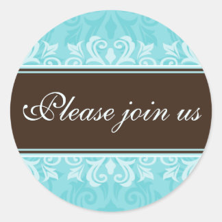 Please Join Us Stickers | Zazzle