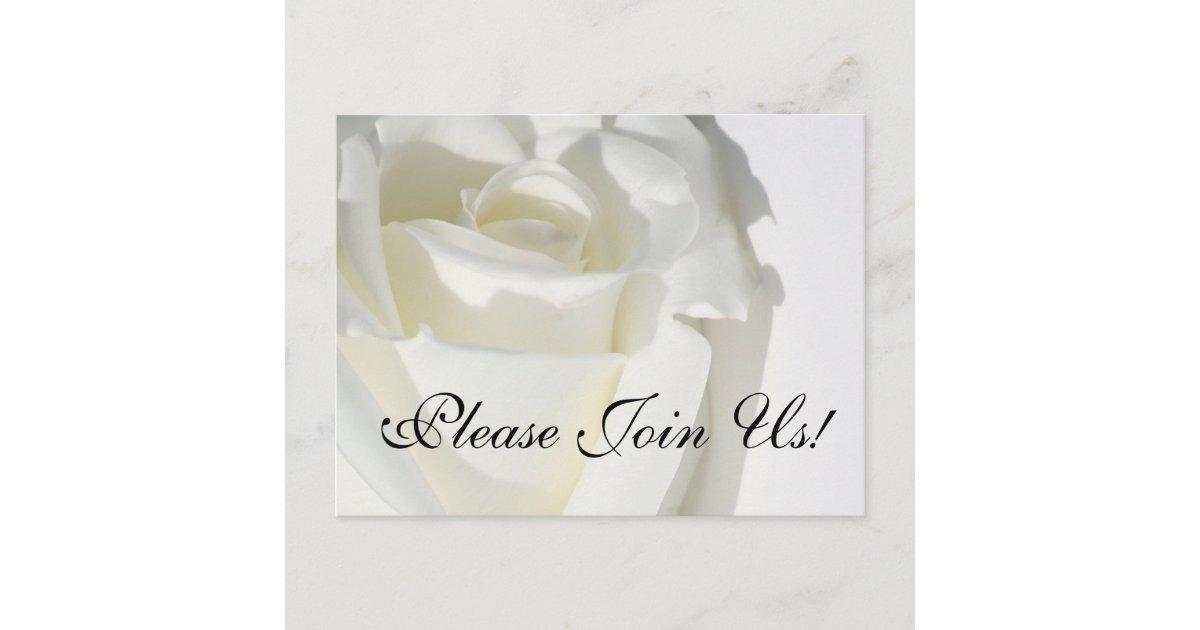 Please Join Us! Invitation Postcard | Zazzle