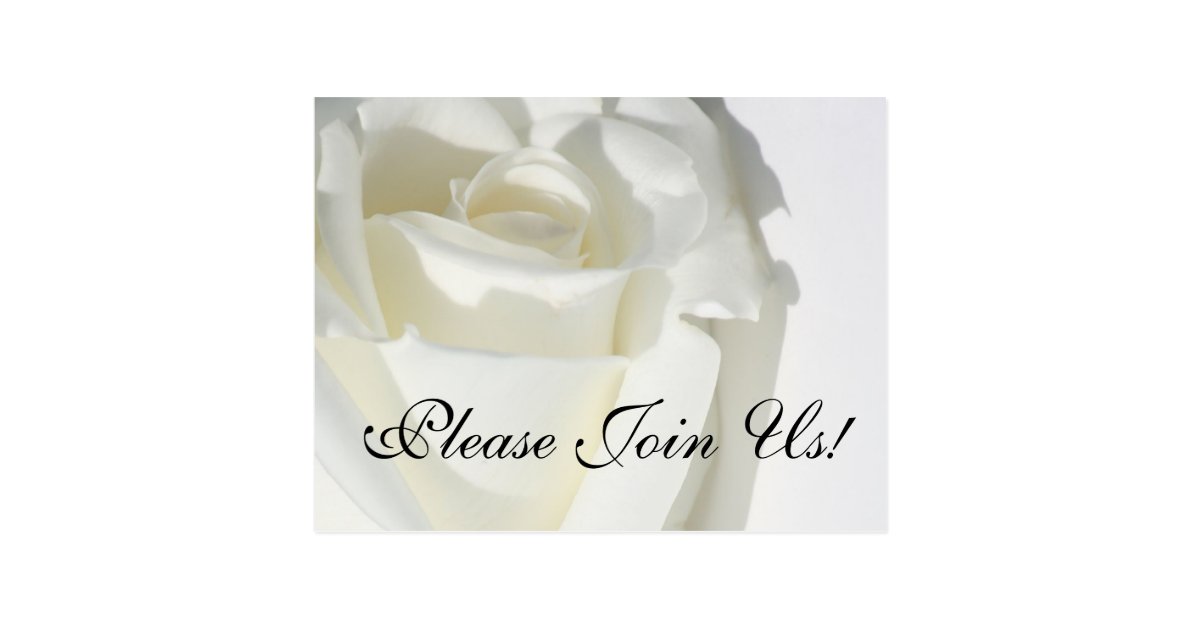 Please Join Us! Invitation Postcard | Zazzle