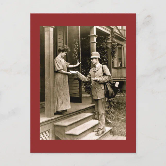 Please Mr. Postman Postcard | Zazzle