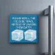 Please Refill The Ice Cube Trays | Novelty Magnet | Zazzle