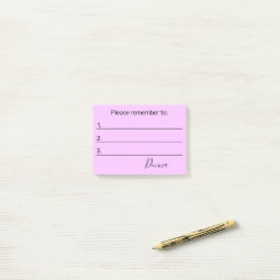 Please Remember To Or Your Text Post-it Notes | Zazzle