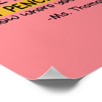 Please return my pencils funny teacher classroom poster | Zazzle