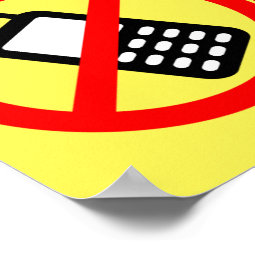 Please Switch Off Your Mobile Phones Poster | Zazzle