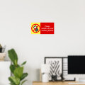 Please Switch Off Your Mobile Phones Poster | Zazzle