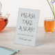 "PLEASE TAKE A SEAT!" PEDESTAL SIGN | Zazzle