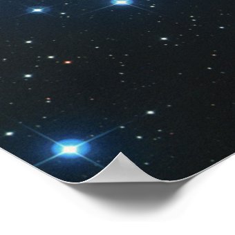Pleiades Star Cluster Poster | Zazzle