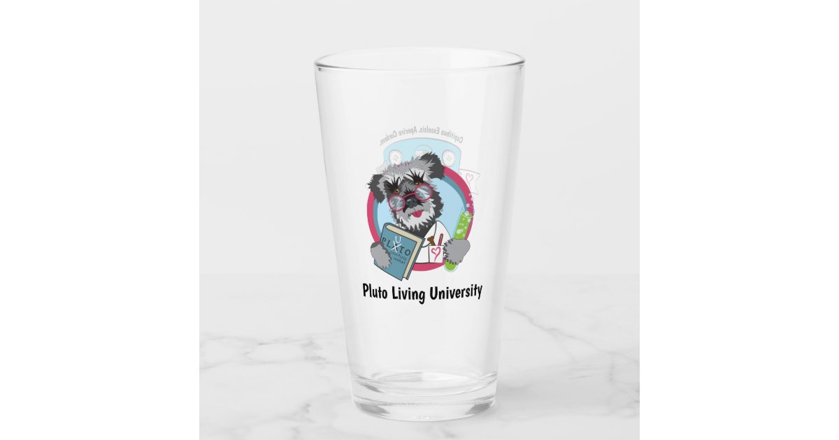 PLU Happy Hour Glass | Zazzle