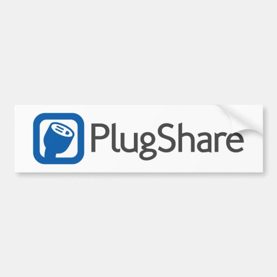 PlugShare Bumper Sticker | Zazzle.com