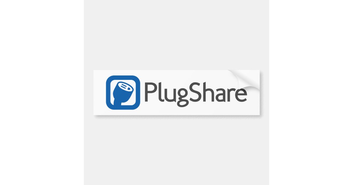 PlugShare Bumper Sticker | Zazzle