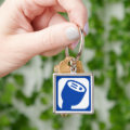 PlugShare Logo Keyring | Zazzle