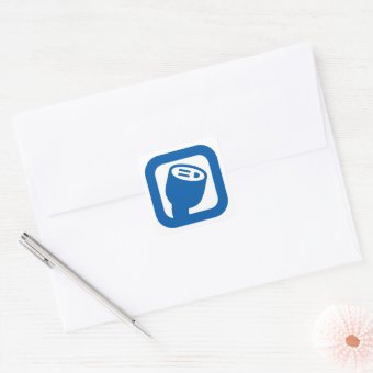 PlugShare Logo Sticker | Zazzle