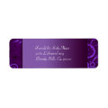Formal elegant swirls Pearl White vintage Wedding Label | Zazzle
