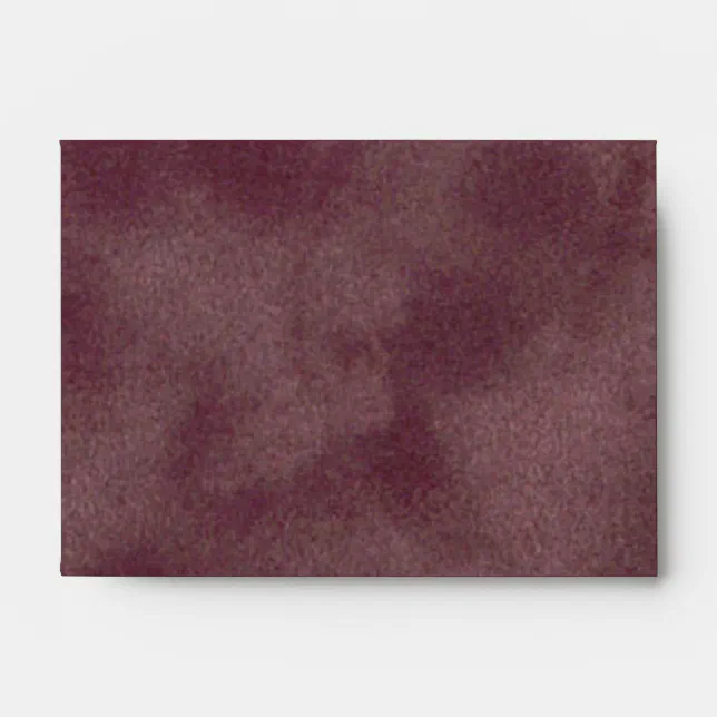Plum Suede Envelope | Zazzle