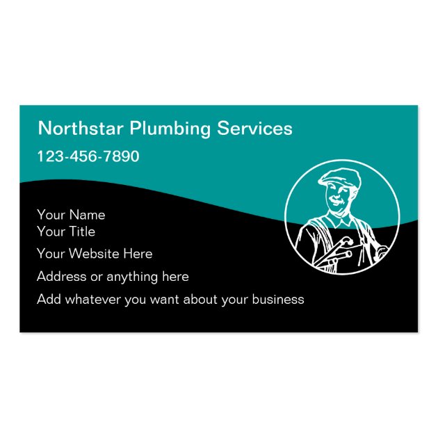 Plumber Business Cards