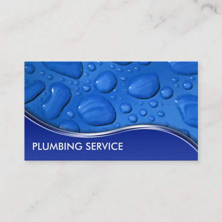 Plumber Business Cards | Zazzle
