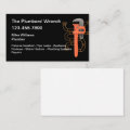 Plumber Business Cards Plumbing Theme | Zazzle