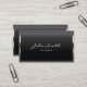 Plumber Cool Metal Border Business Card | Zazzle