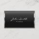 Plumber Cool Metal Border Business Card | Zazzle